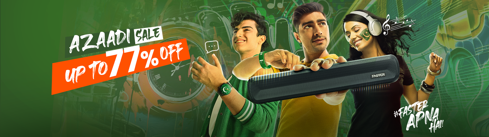 Faster Pakistan | No.1 Mobile Accessories Brand in Pakistan